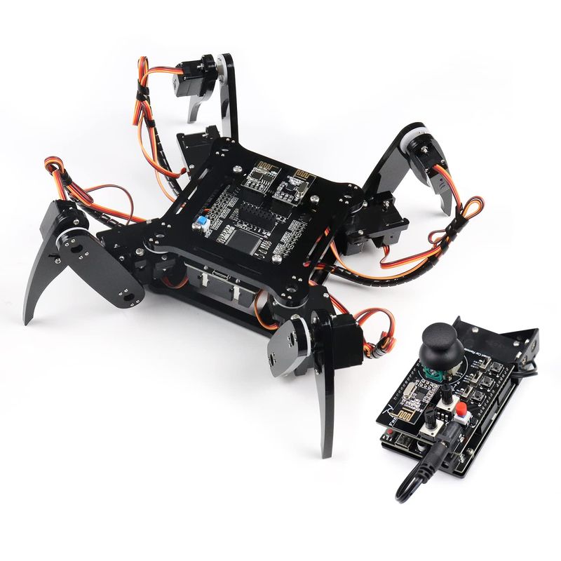 Freenove Quadruped Robot Kit with Remote (Compatible with Arduino IDE), Walking Crawling ...