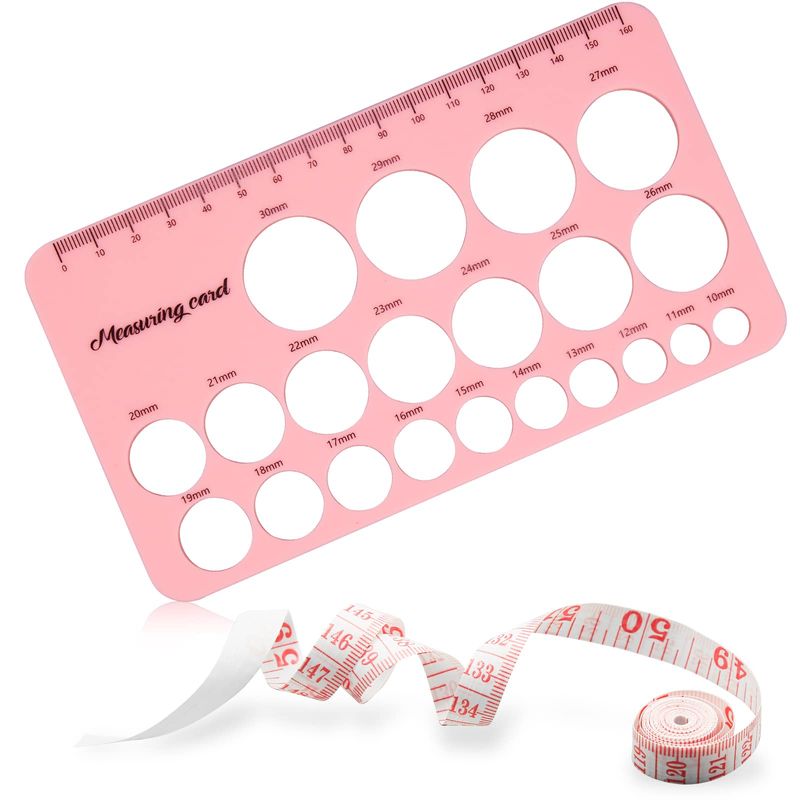 Nipple Rulers for Flange Sizing, Silicone & Soft Flange Size Measure ...