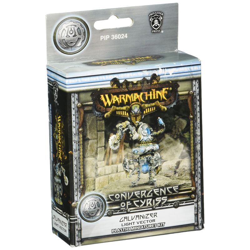 Privateer Press Warmachine - Convergence of Cyriss - Galvanizer Vector ...
