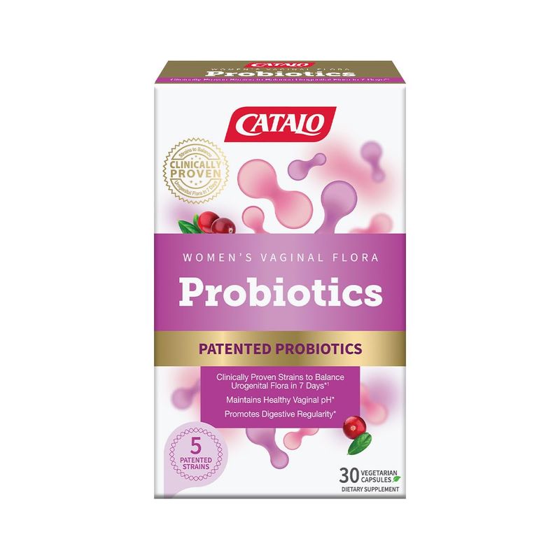 CATALO Vaginal Probiotics for Women Flora Balance Supplement – Womens ...