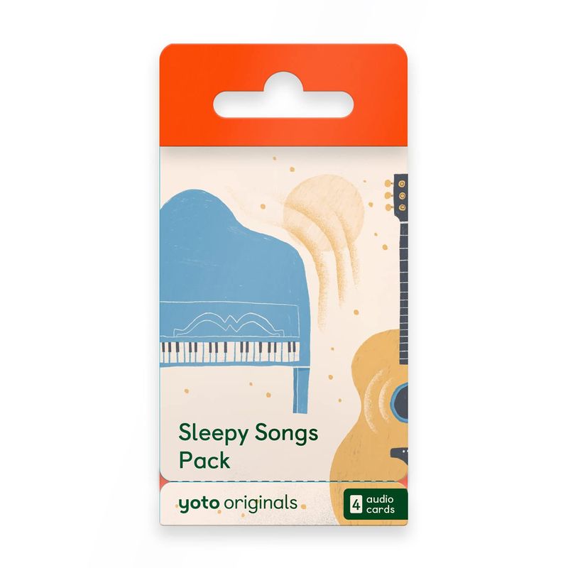 YOTO Sleepy Songs Pack – 4 Kids Musical Cards for Use with Player ...