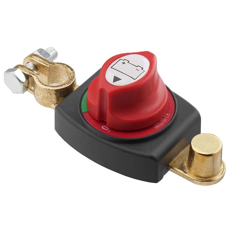 Top Post Battery Disconnect Switch 12-24V Battery Power Cut Master ...