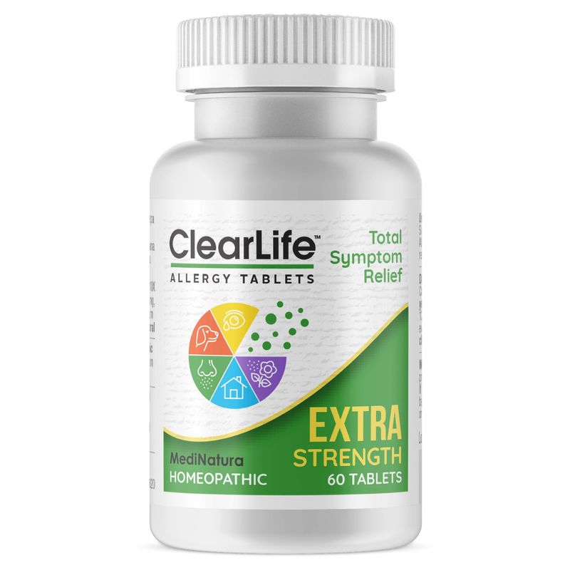 ClearLife Extra Strength Multi-System Allergy Relieving Homeopathic ...