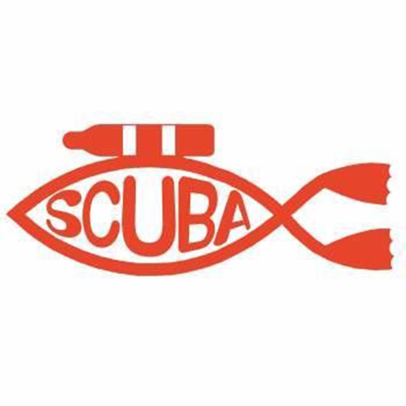 Scuba Diving Bumper Sticker "Scuba Tank 5" Decal DS29 - Online ...