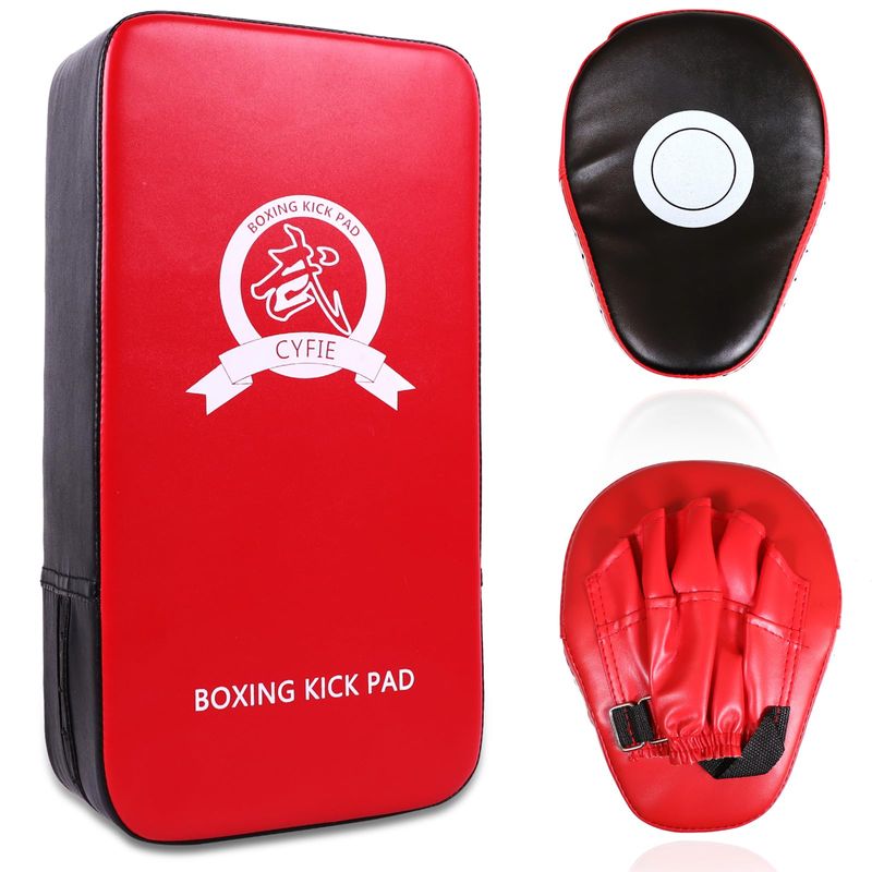 CYFIE 2 in 1 Boxing Equipment Boxing Strike Pads Punching Mitts Set ...
