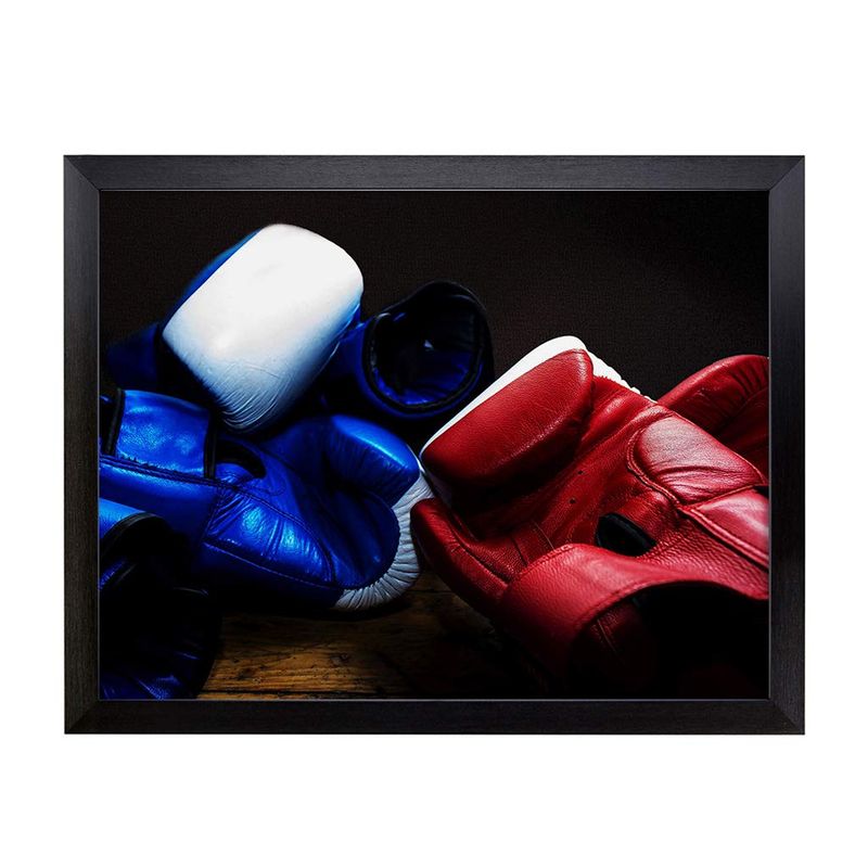 Lap Tray with Cushion | Boxing Gloves 2 | Padded Bean Bag Cushion | For ...