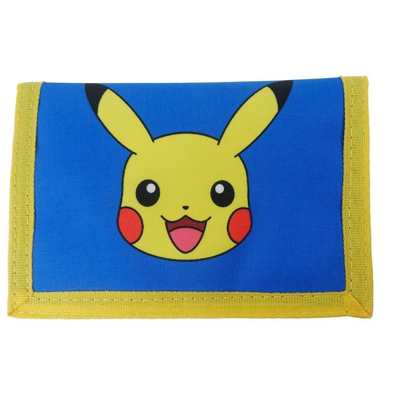 Official Pokemon Pikachu Boys Trifold Money Change Notes Wallet Gift ...