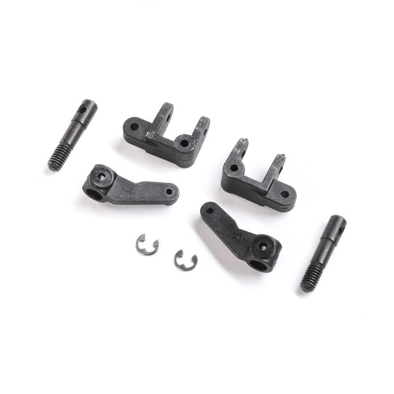 LOSI Spindle, Caster Block, Front Axle Set: Mini JRX2 - Online ...