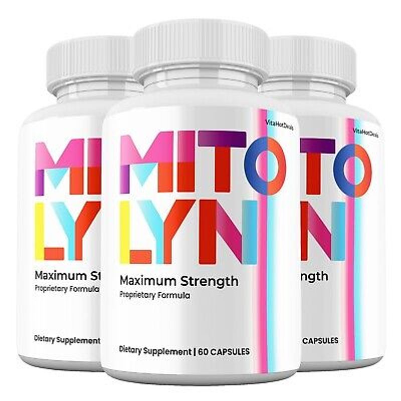 Mitolyn Capsules, Max Strength Supplement, Mito lyn Keto Pills (3 Pack ...