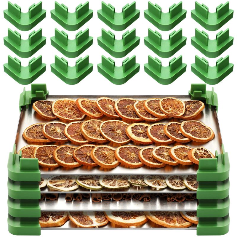 Briwooody 16 Pcs Original Tray Stackers Compatible with Harvest Right ...
