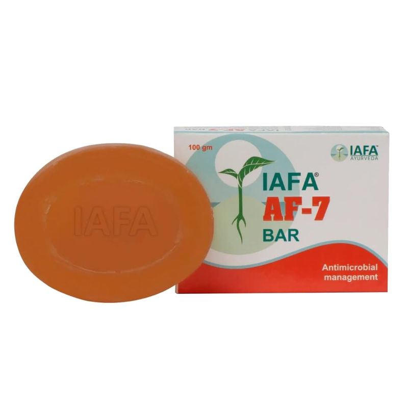 IAFA AF-7 Ayurvedic Anti-Fungal Soap 100gms -Natural cure for Fungal ...