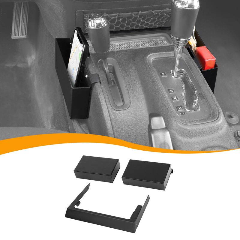 Hoolcar Gear Shift Organizer Center Console Hanging Box Gear Shifter ...