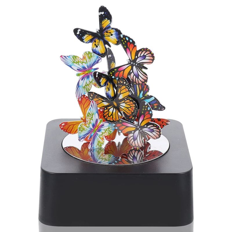 LIFKOME Desk Sculpture Butterflies Desktop Toy Fidget Toy for Office ...