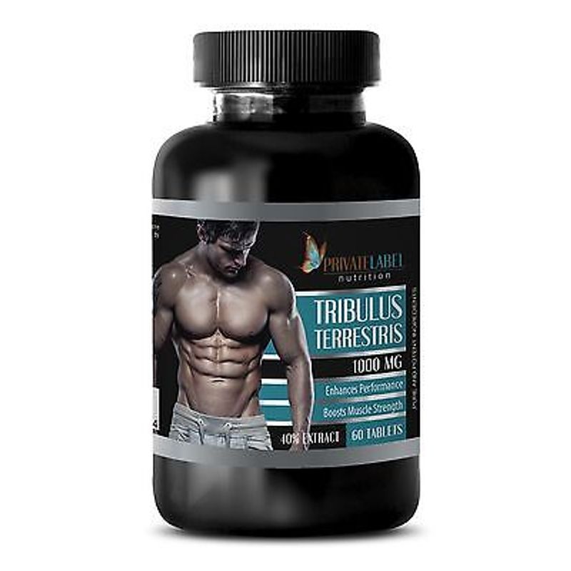 Bulgarian Tribulus Terrestris 1000mg - Muscle Growth Booster 60 Tablets 1 Bottle - Online ...