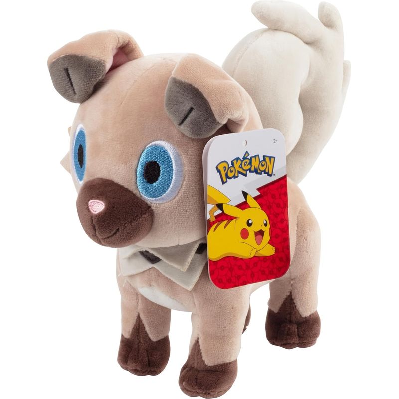 Pokémon 8" Rockruff Plush - Officially Licensed - Generation 7 Sun and ...