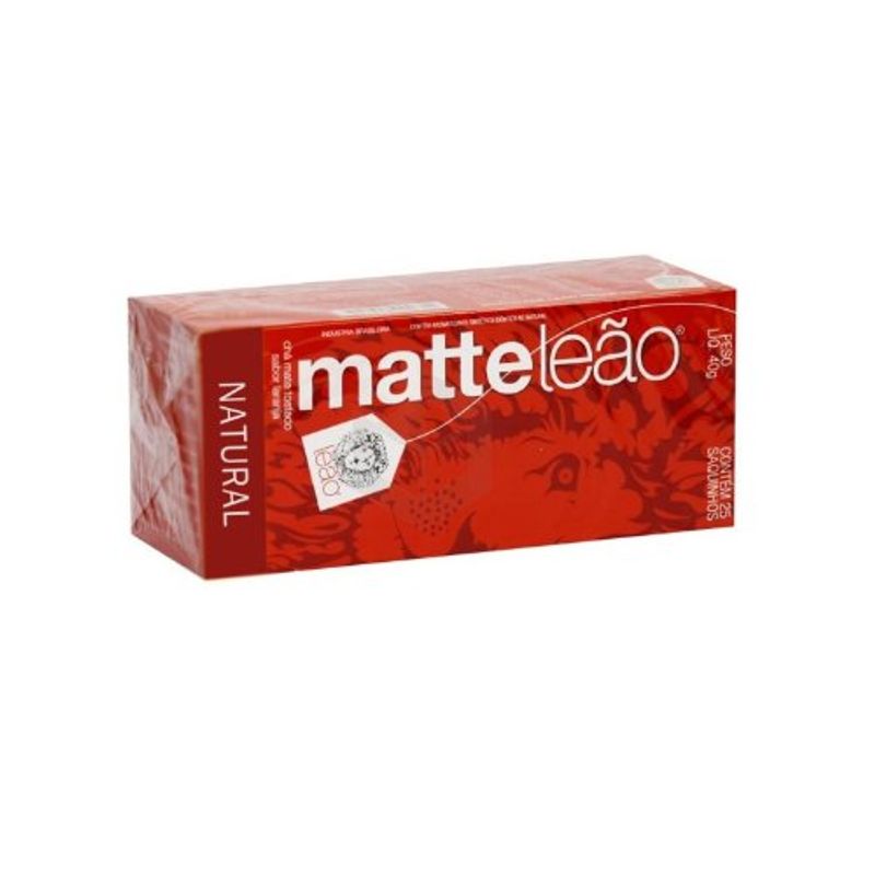 Mate Tea - Matte Leão - 1.4 oz (25 tea bags) | Chá Mate Tostado - Matte ...