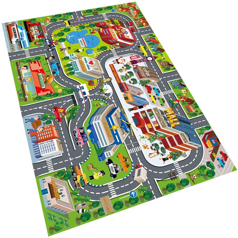 Oriate Kids Dream Mat Modern City Toy Activity Playmat, Parent-Child ...