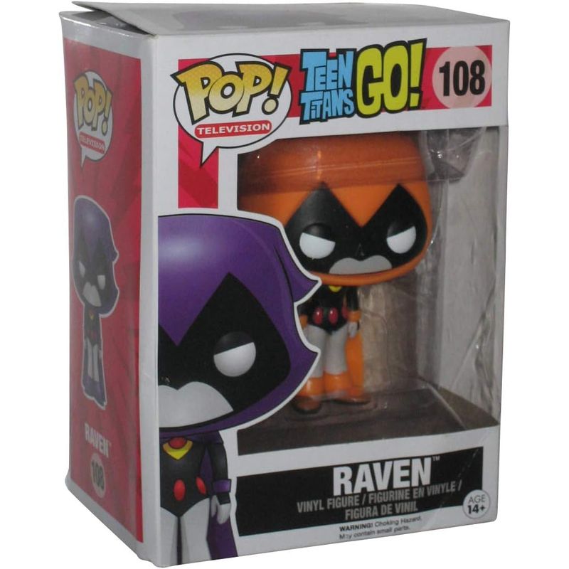 Funko 9508 - Figure Teen Titans Raven, Orange - EveryMarket