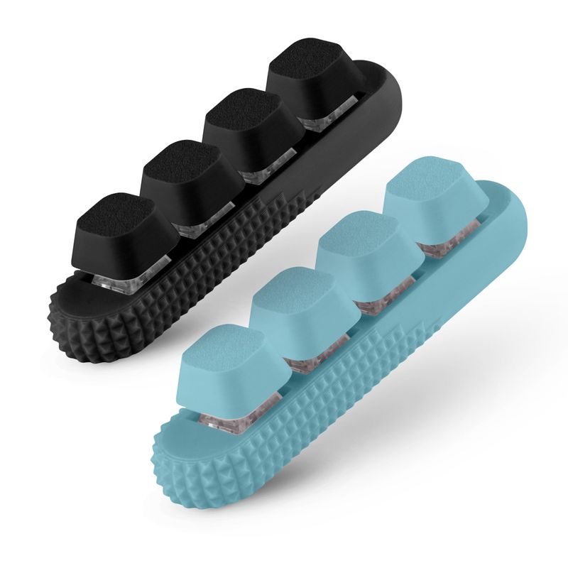 Distractibles 2 Pack Fidget Clickers, 4-Button Loud Click Switches ...