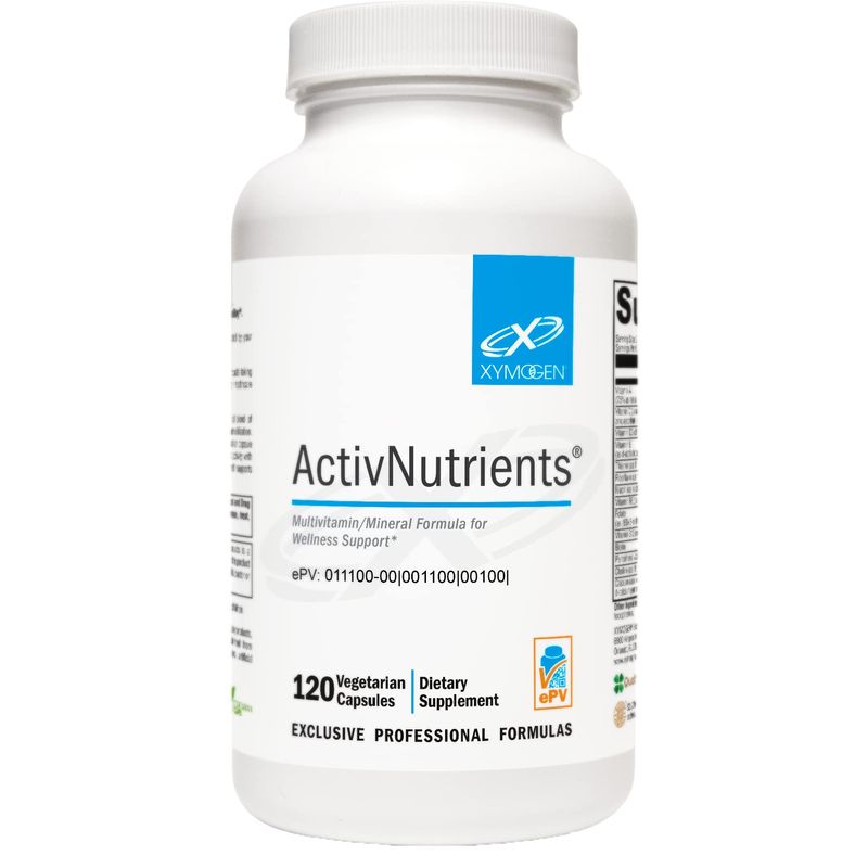 XYMOGEN ActivNutrients with Iron and Copper - Multivitamin Multimineral ...