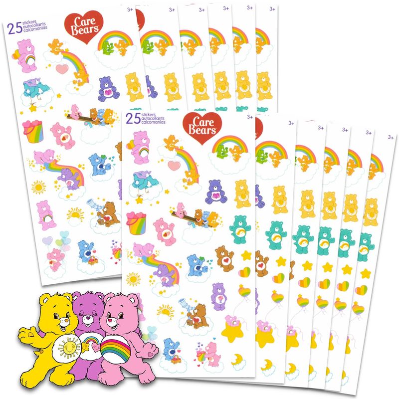 Care Bears Party Favors for Boys & Girls Bundle ~ 12 Pack Care Bears ...