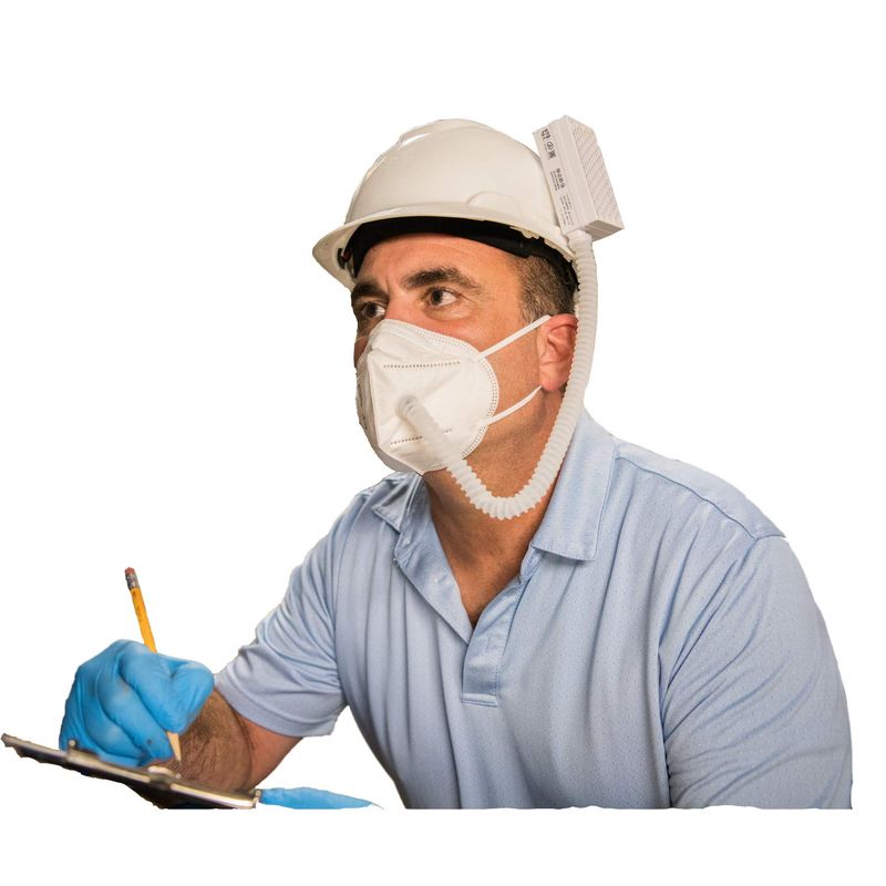 BROAD Breathe Freely AirPro Mask Reusable Air Purifying Respirator with ...
