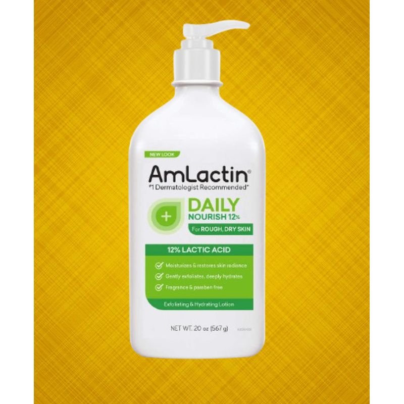 Amlactin Moisturizing Body Lotion Alpha-Hydroxy Therapy, 20 Ounces ...