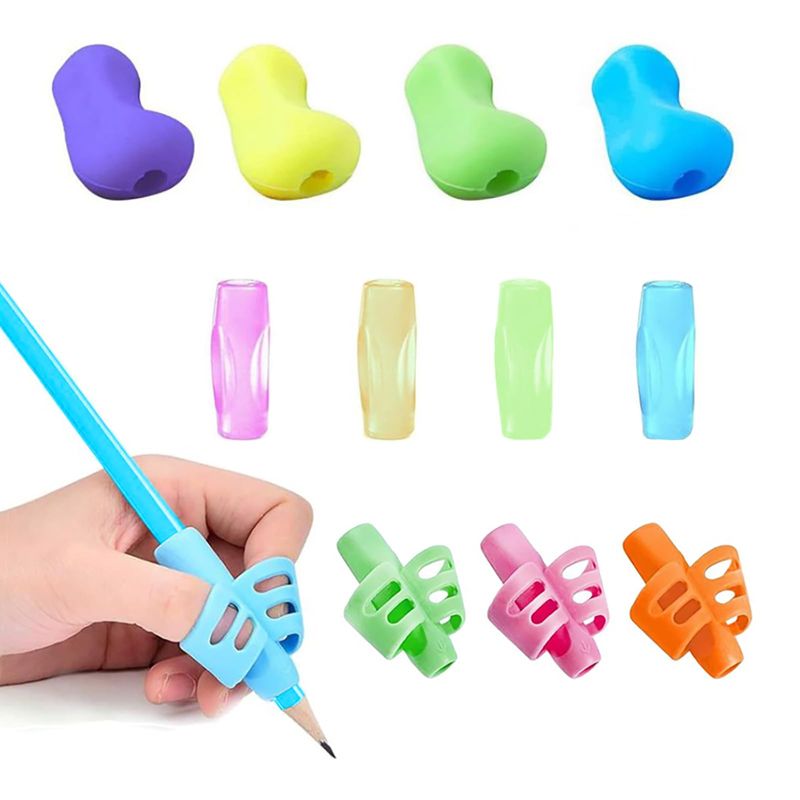 KDSSYFT Pencil Grip, 3 Levels of Posture Correction, Pencil Grip ...