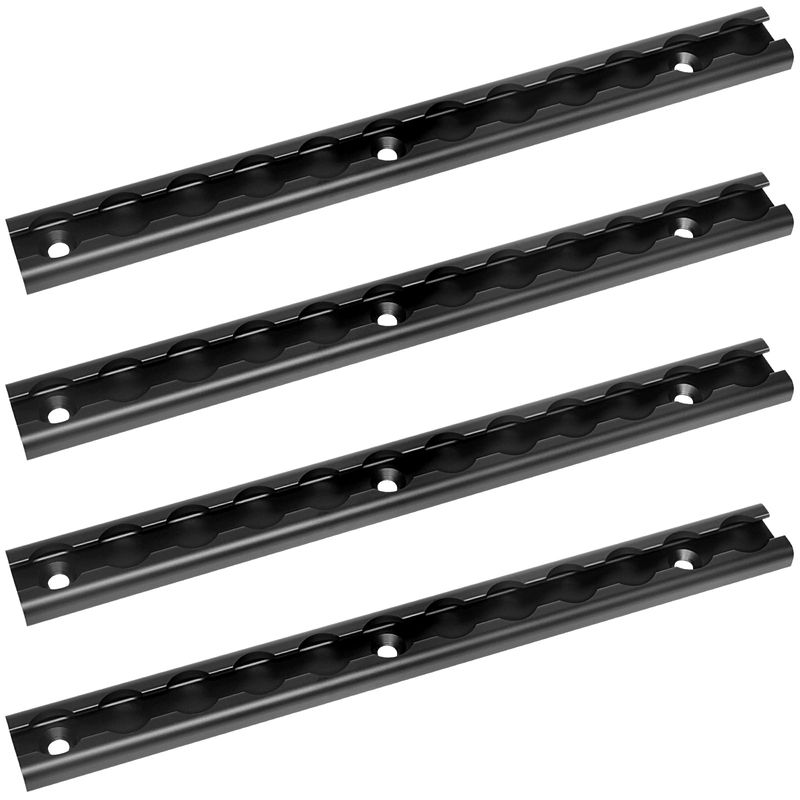 PALOZO Upgrade Aluminum L Track, 12 inch L Track Rail Black Oxide for ...