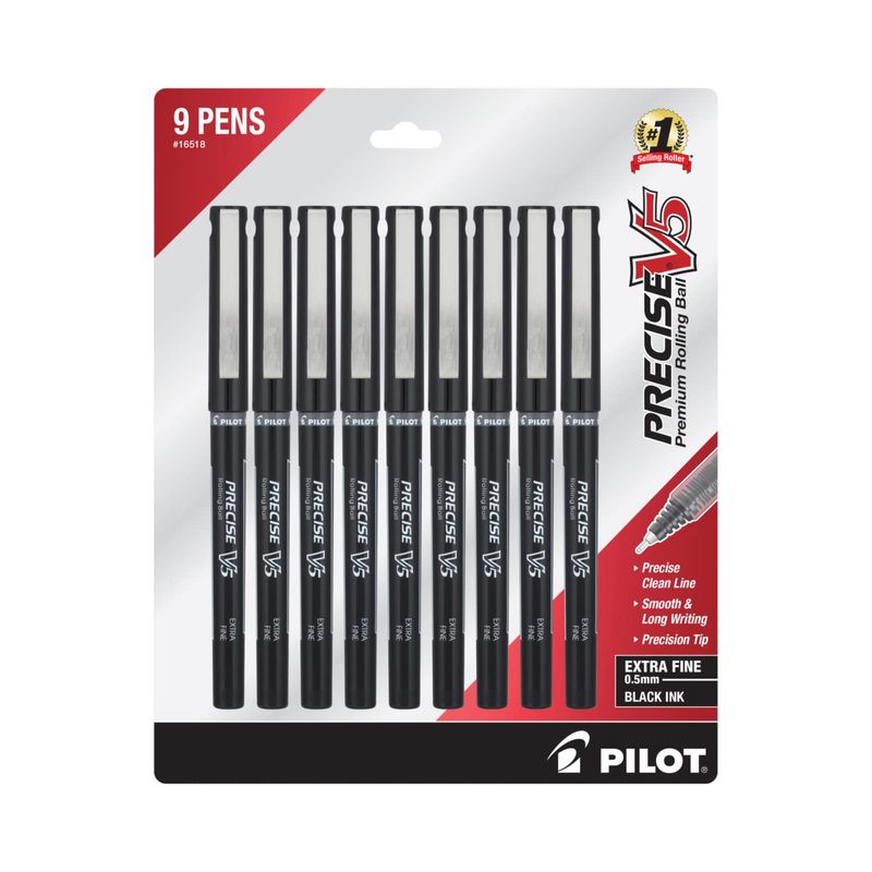Pilot Precise V5 Stick Liquid Ink Rolling Ball Stick Pens, Extra Fine ...