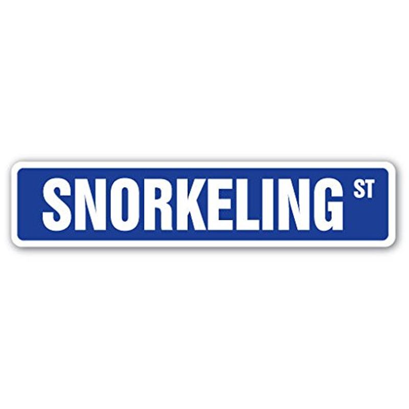 1080 Graphics Snorkeling Street Sign Decal Sticker Diving Swimming mask ...