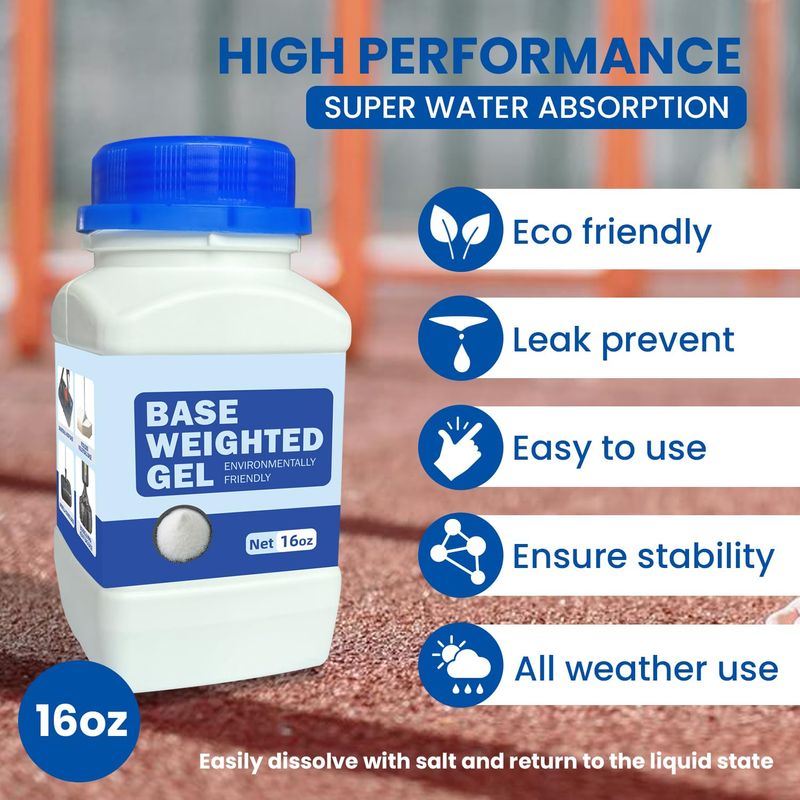 AceGold Base Weighted Gel Polymer for Basketball Hoops Bases, Sign ...
