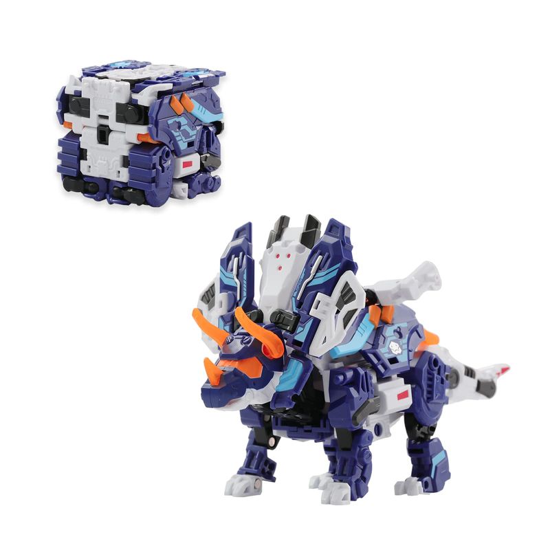 BEASTBOX 52TOYS BB-55 SIGMA Transforming Toy Cube to Triceratops ...