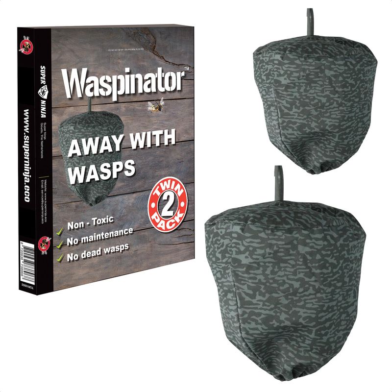 Waspinator Wasp Repellent, 2 Pieces, Weather resistant wasp deterrent ...