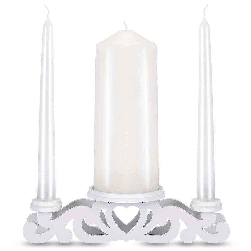 Rozrety Unity Candle Holder-Unity Candles Stand for Wedding Ceremony ...