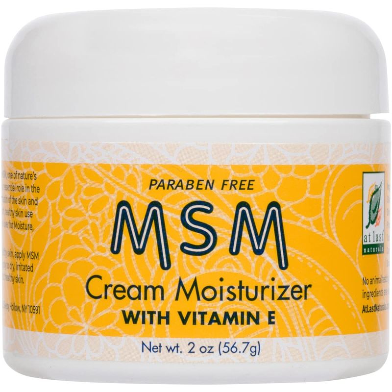 At Last Naturals MSM Cream, Face Lotion to Reduce Fine Lines and ...