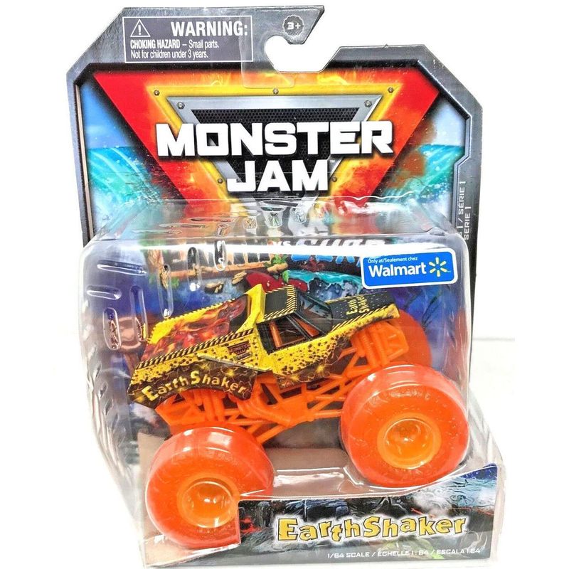 Monster Jam 2022 Earth Vs Surf [Earth Shaker] 1:64 Scale diecast Truck ...
