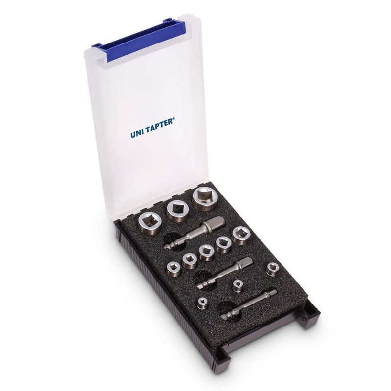 Uni Tapter WH 1000/14 Socket Set for Taps from M3 - M24 for Ratchet 14 ...