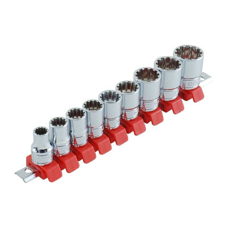 SK11 SHS309SP Spline Socket Set, Insertion Angle: 0.3 x 0.3 - 0.7 ...