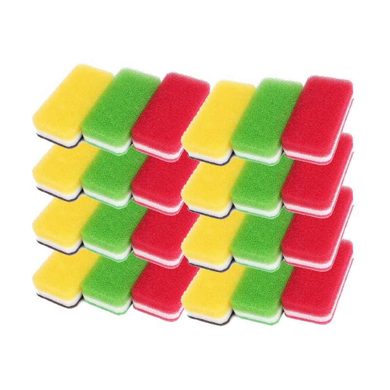 Duskin Sponge Hard Type Antibacterial (For Kitchen), 24 Piece Kitchen Sponge, For Kitchen, Oil ...