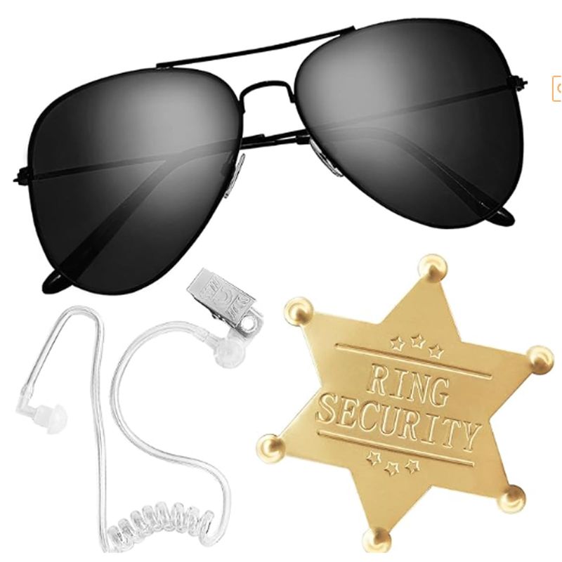 3 Pcs Ring Wedding Security Set,Kids Wedding Sunglasses Ring Bearer ...