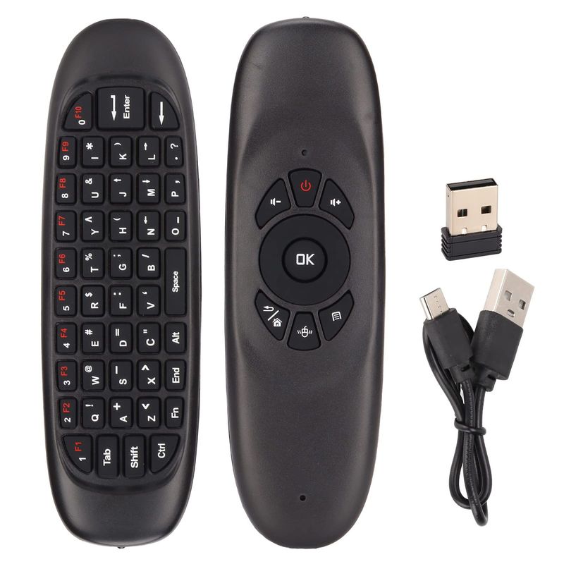 Air Mouse Remote, 2,4 G Wireless Smart TV Remote, Multifunktionale ...