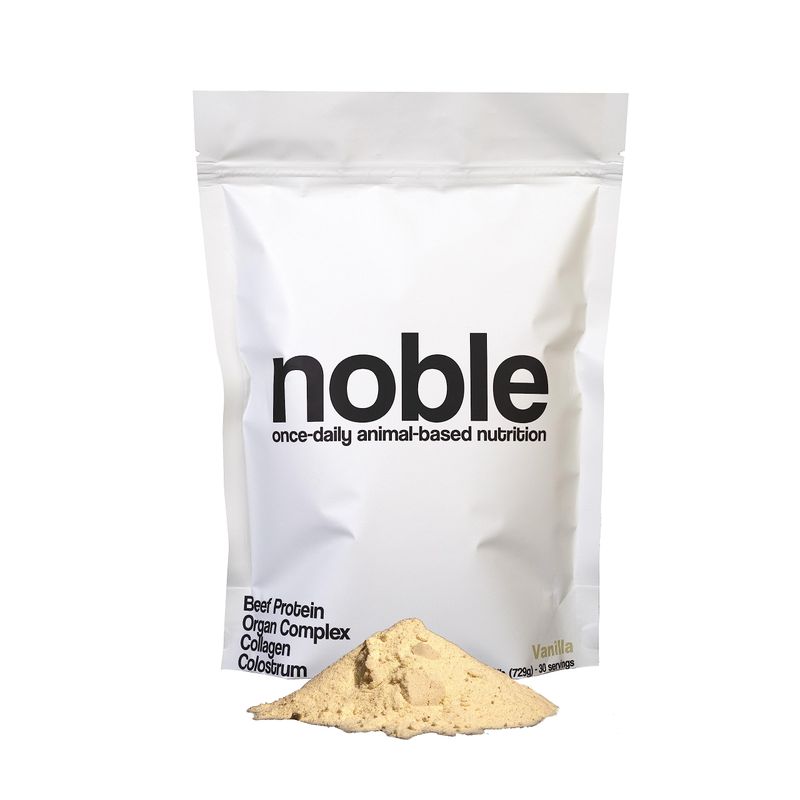 Noble Beef Protein Powder - Grass Fed Beef Isolate & Organs Blend ...