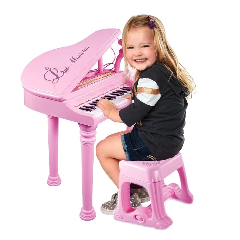 Kids Electronic Grand Piano Musical Instrument Keyboard Organ Toy ...