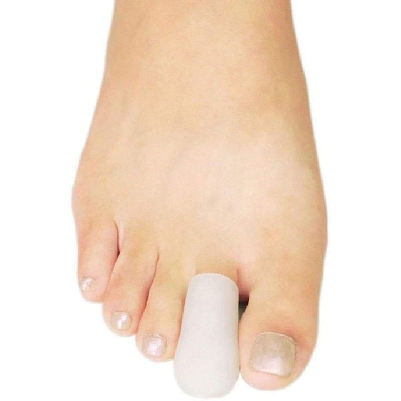 PEDIMEND Silicone Gel Toe Caps - Prevent Corns, Calluses & Blisters ...