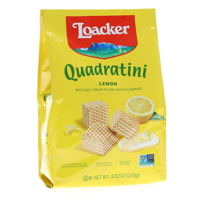 Loacker Quadratini Lemon Wafers, 8.83 oz - Online Marketplace - EveryMarket