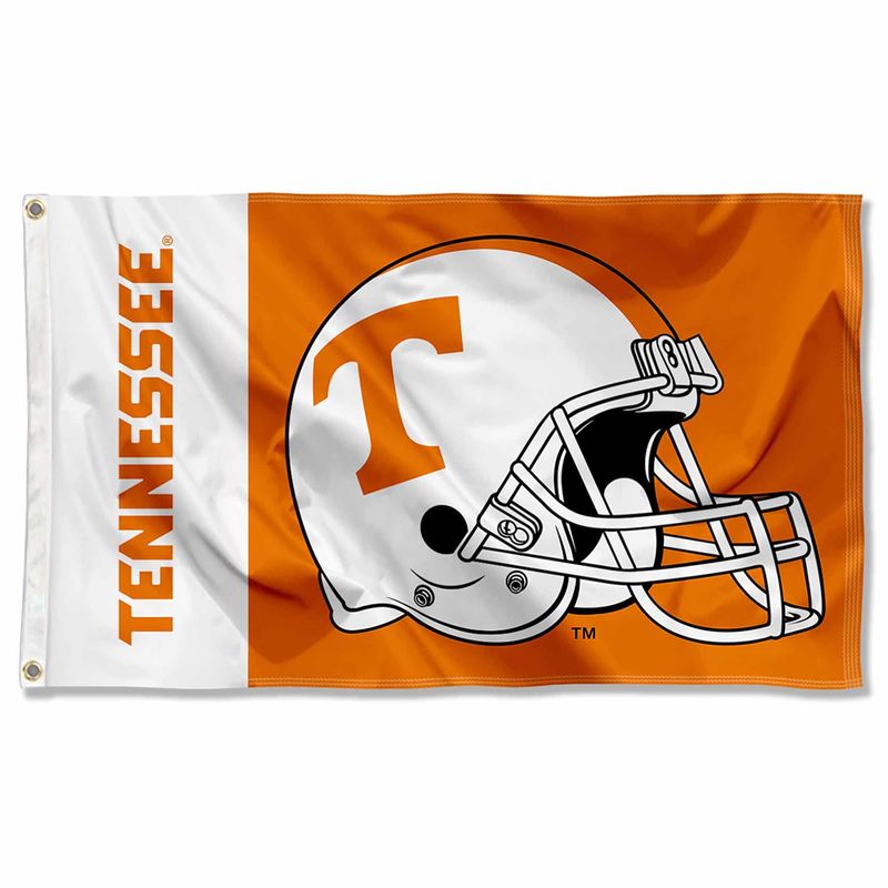 College Flags & Banners Co. Tennessee Volunteers Football Helmet Flag ...