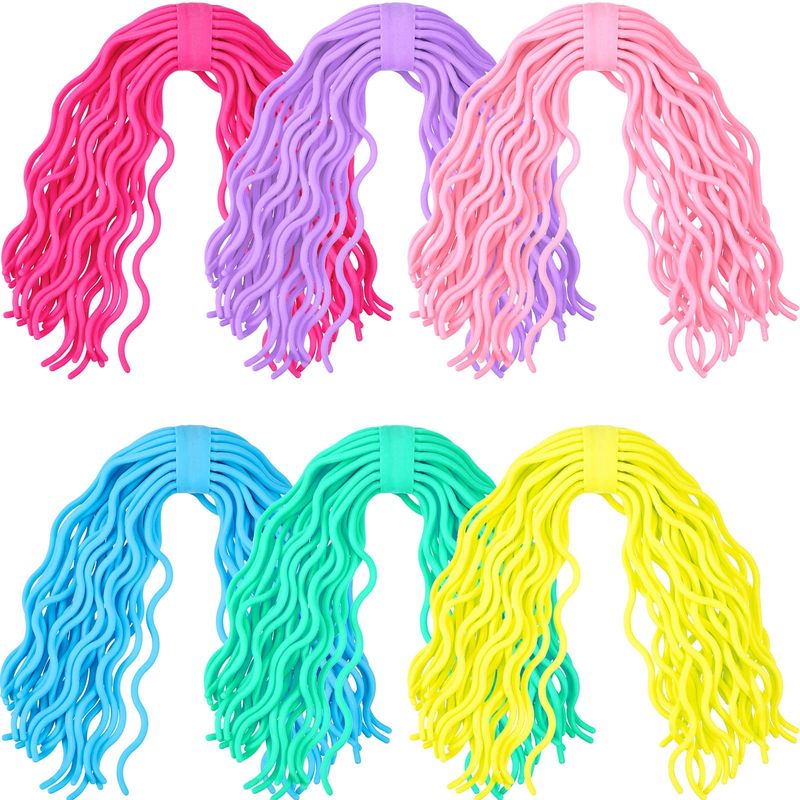 Civaner 6 Pieces Sensory Stretchy Fidget Toy Spaghetti Fidget Stretchy ...