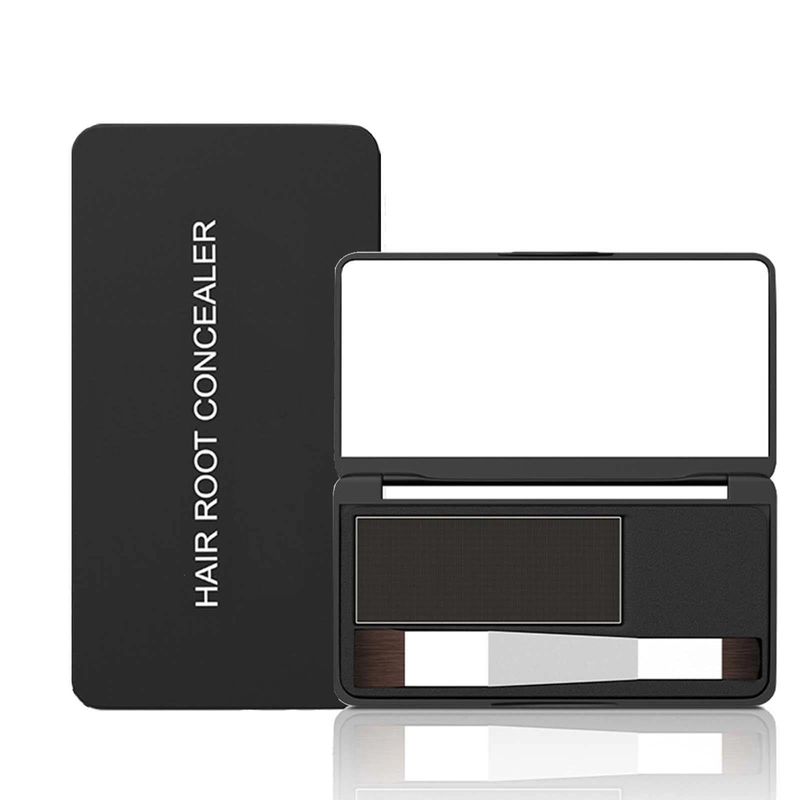Root Cover Up Black Hairline Powder - Hide Grey Roots & Bald Spots ...