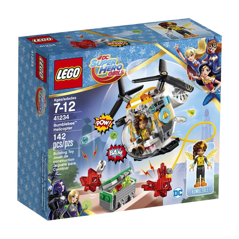 LEGO DC Super Hero Girls Bumblebee Helicopter 41234 DC Collectible ...
